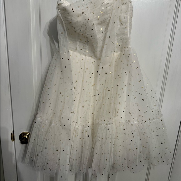 Dresses | Starry White Custom Dress | Poshmark